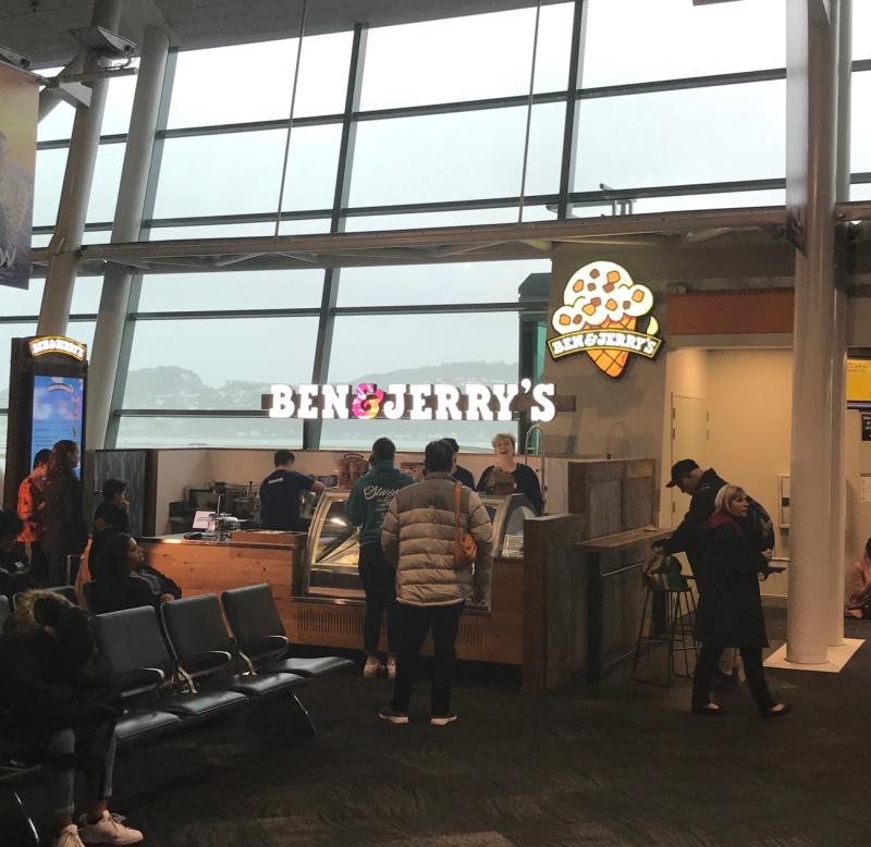 New Ben & Jerry's store ready for take off!